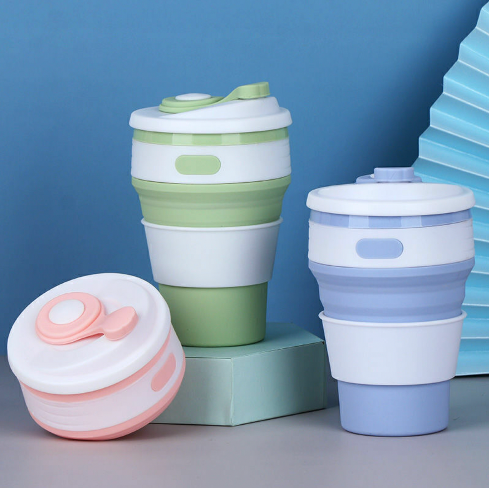 Termo plegable 350 ml - Coffee Cup